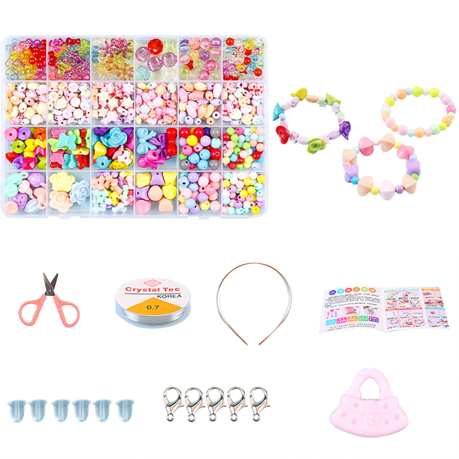 AUDeals Surprise Secret Message Jewelry DIY Jewelry Making Craft Kit ...
