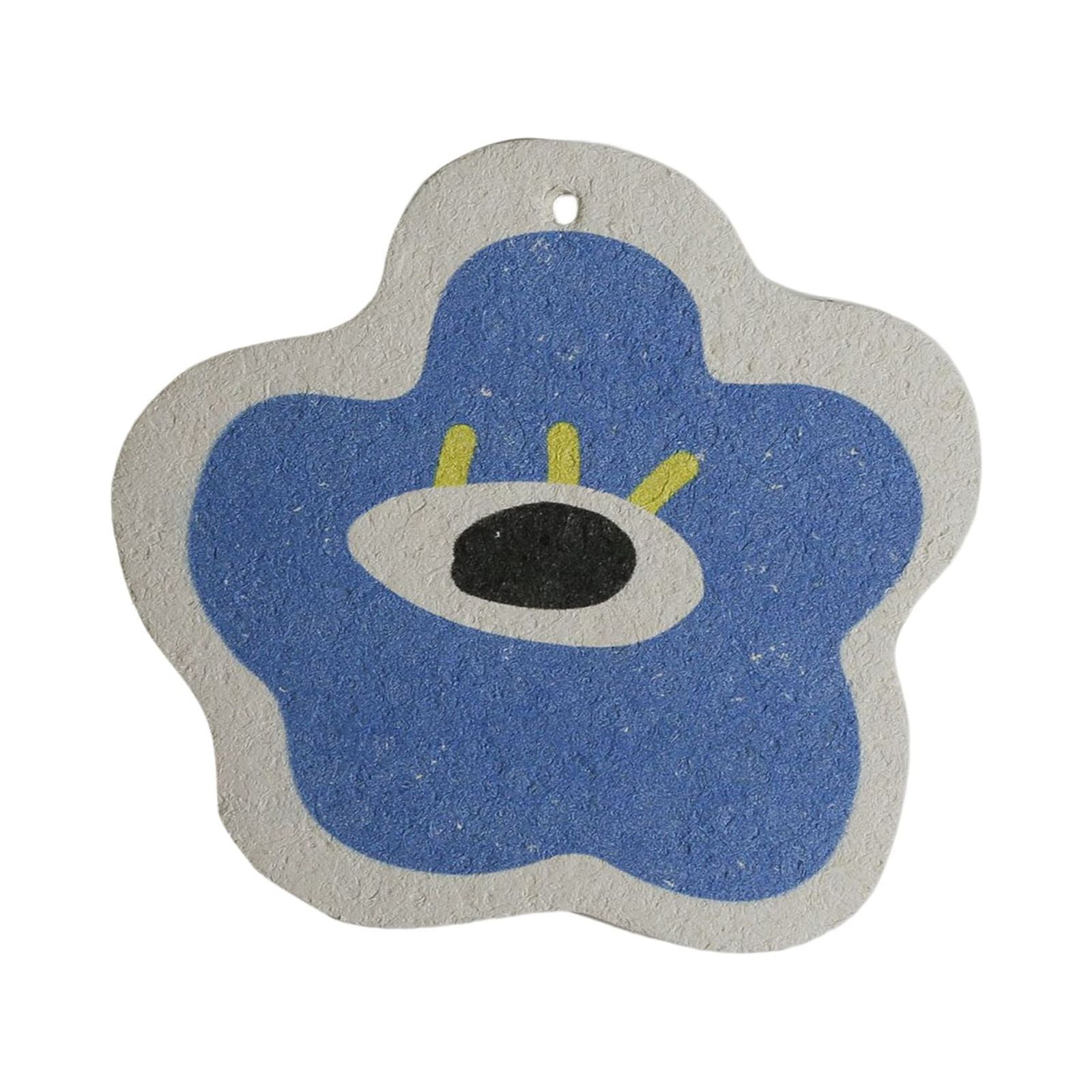 AUDeals Thickened Compressed Wood Pulp Sponge, Cartoon Design Scrubber ...