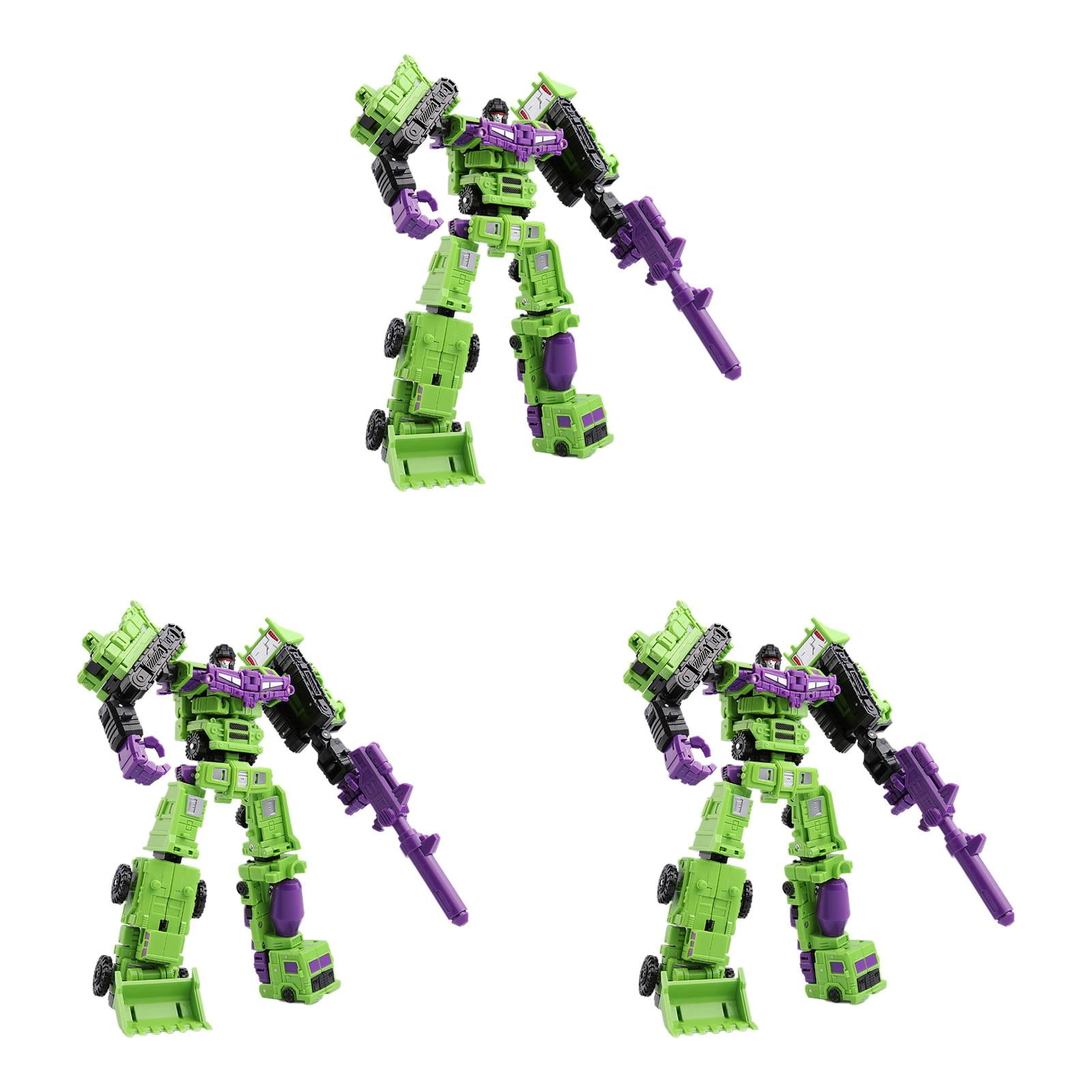 AUDeals Toy Combiner Set Deformation Toys 6 In 1 Mini Combiner Action ...