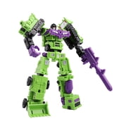 5 Pack TransTruck Transform Tractor Robot Action Figures Combine into 1 ...