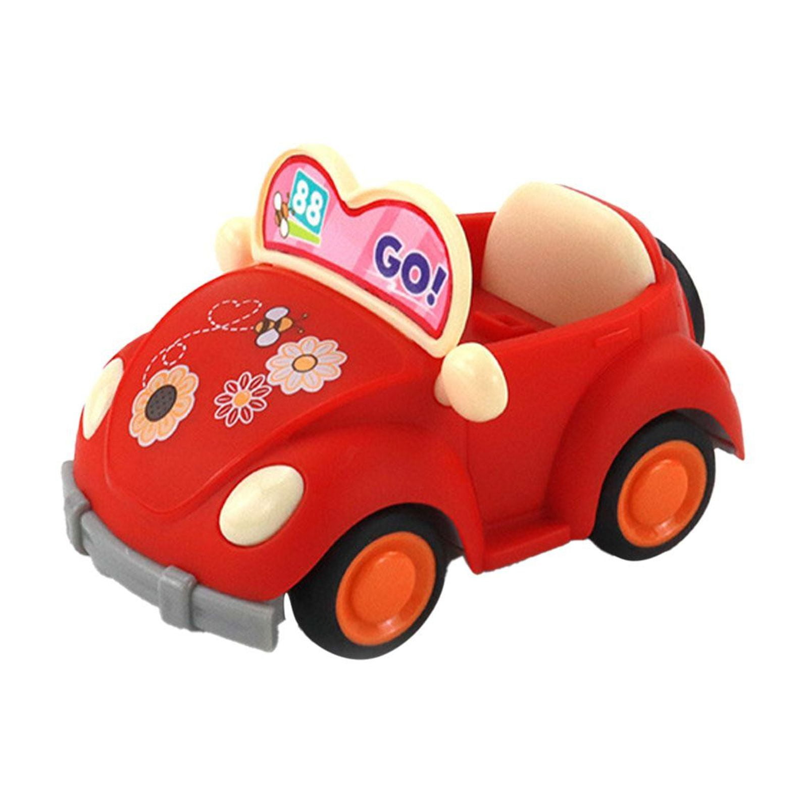 AUDeals Toys Pull Back Vehicles and Go Pull Back Toys Race Car forward ...