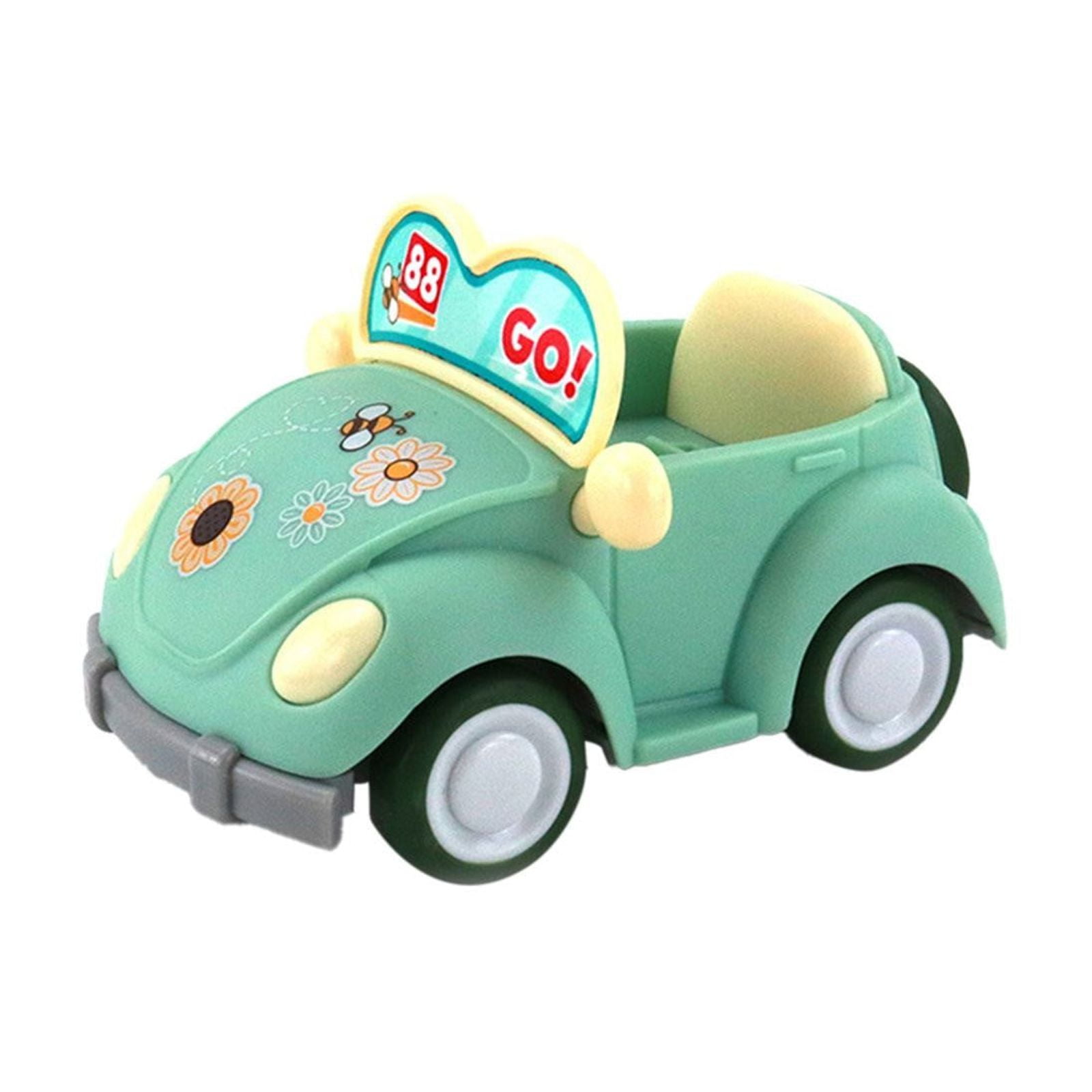 AUDeals Toys Pull Back Vehicles and Go Pull Back Toys Race Car forward ...