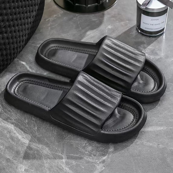AUDeals Unisex Bathroom Slippers Waterproof Non Slip Quick Dry Soft ...
