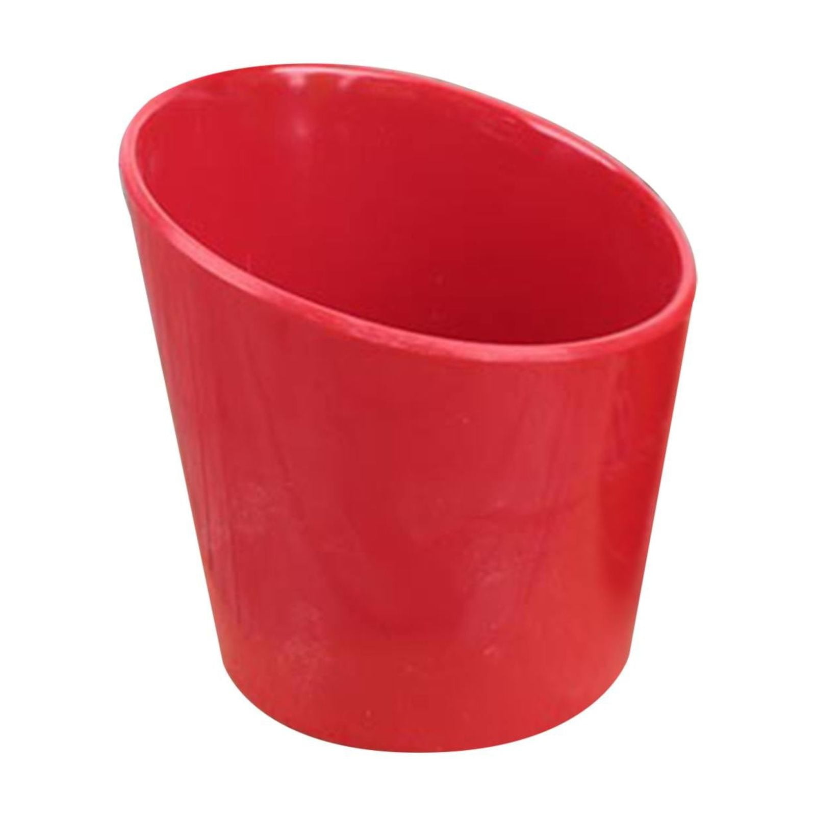 AUDeals Vegetable Bucket Imitation Porcelain Lettuce Bucket Plastic ...