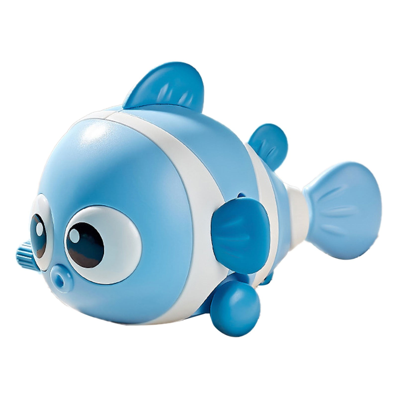 AUDeals Wind-Up Clownfish Toy Interactive Mechanical Crawling Fish for ...