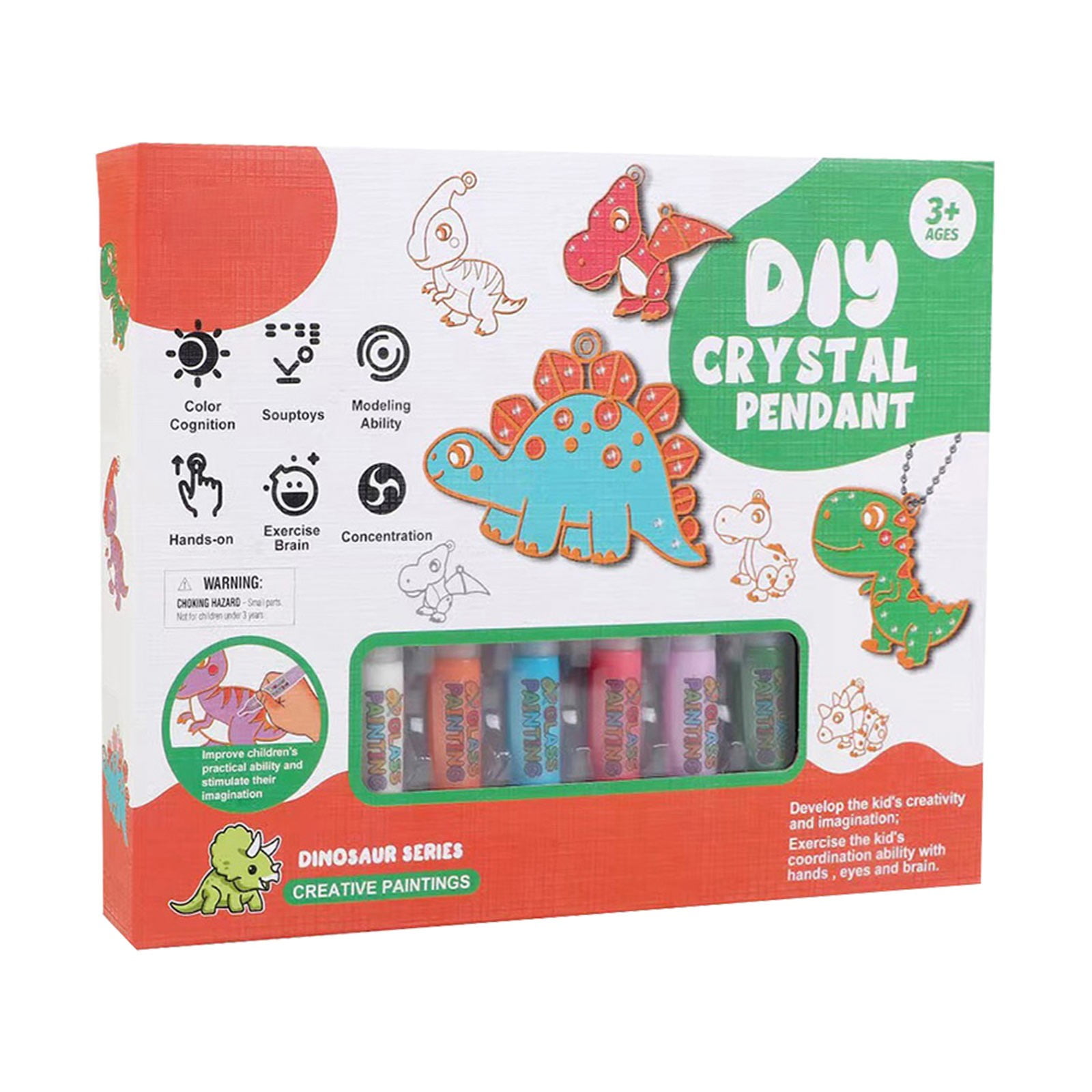 AUDeals Window Art for Kids Suncatcher Kits DIY Window Paint Art ...