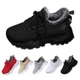 AUDeals Women Mesh Snow Boots, Warm Fleece Lined Plus Size Winter Shoes ...