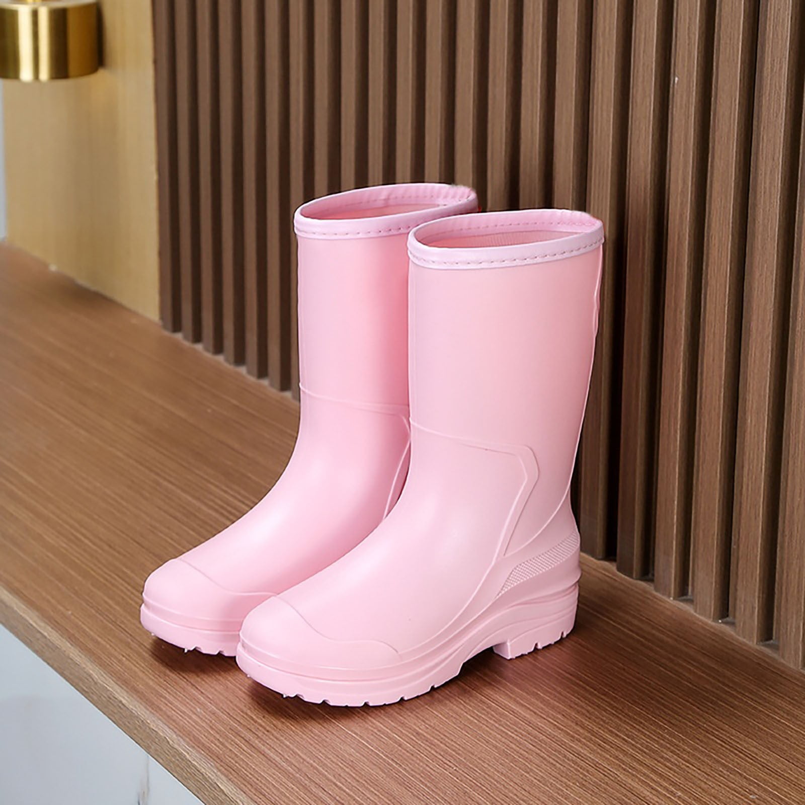 AUDeals Women Rain Boots, Waterproof Slip On Garden Boots, Lightweight ...