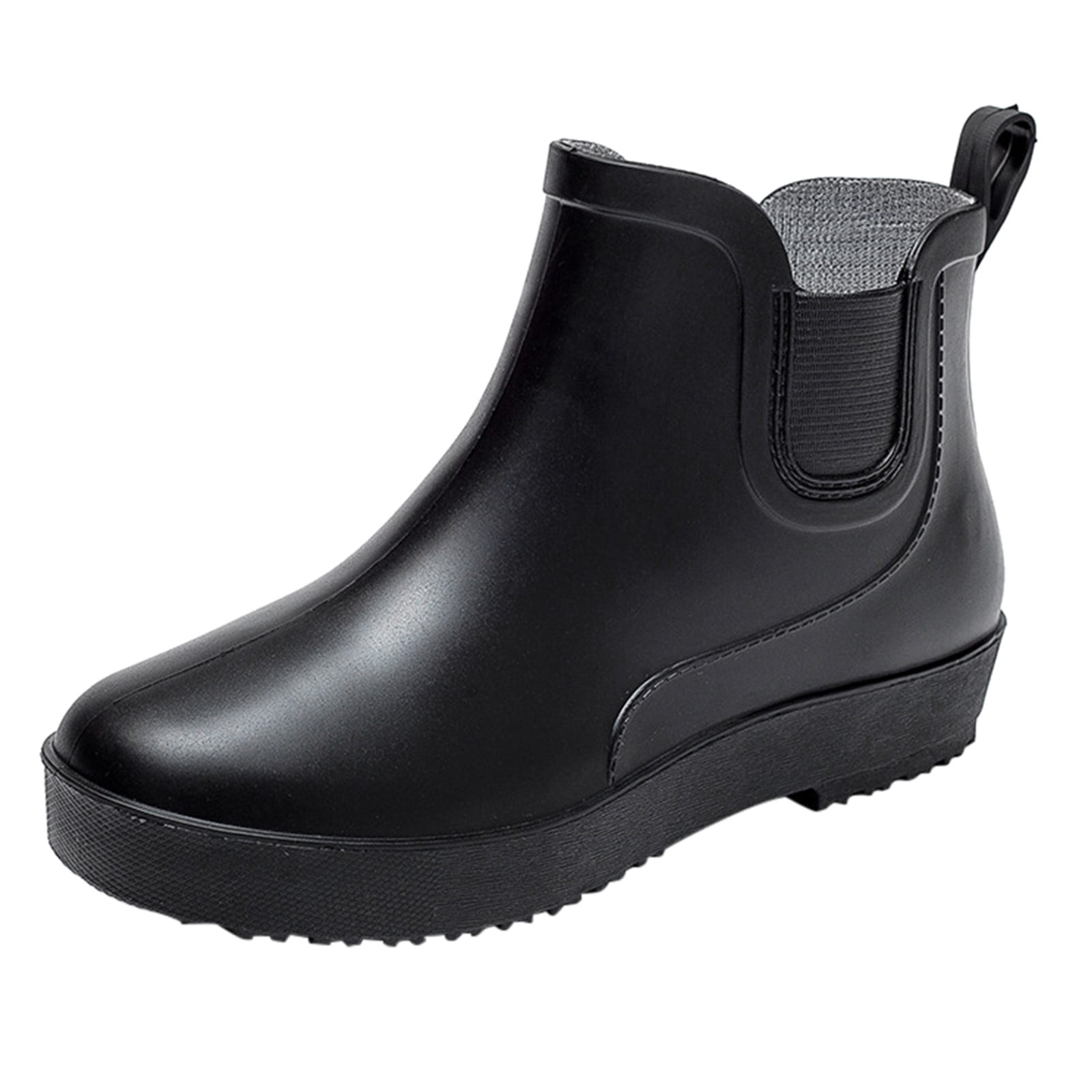 AUDeals Women's Chunky Platform Rain Boots Anti Slip Thick Sole Casual ...