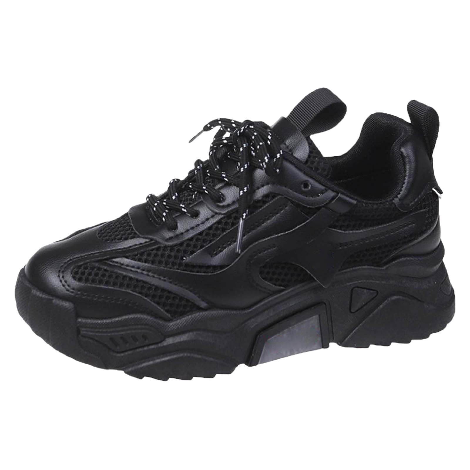 AUDeals Women’s Chunky Platform Sneakers Colorblock Dad Shoes ...
