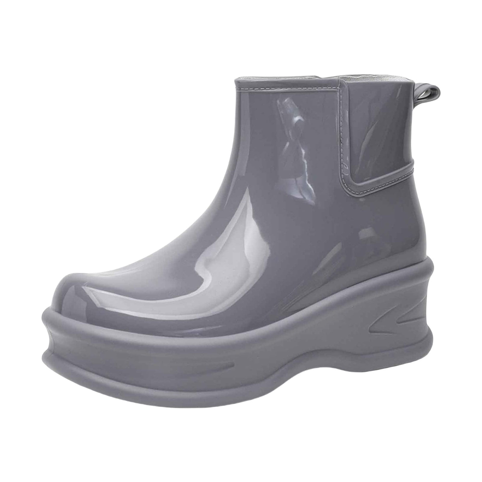 AUDeals Women's Durable Rain Shoes Thick Sole Waterproof Outdoor Work ...