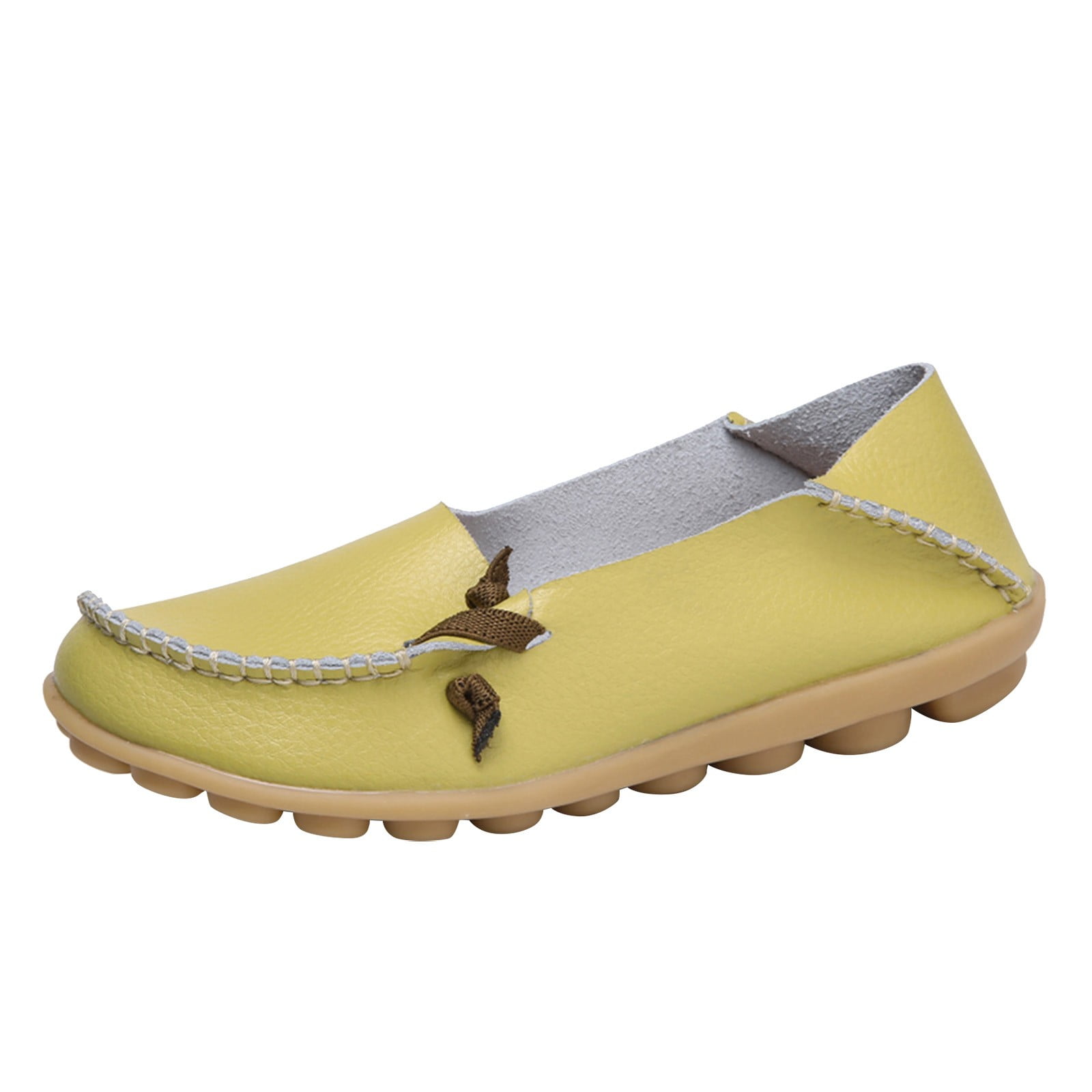 AUDeals Women's Flat Hollow Shoes Lace Up Casual Platform Shoes ...
