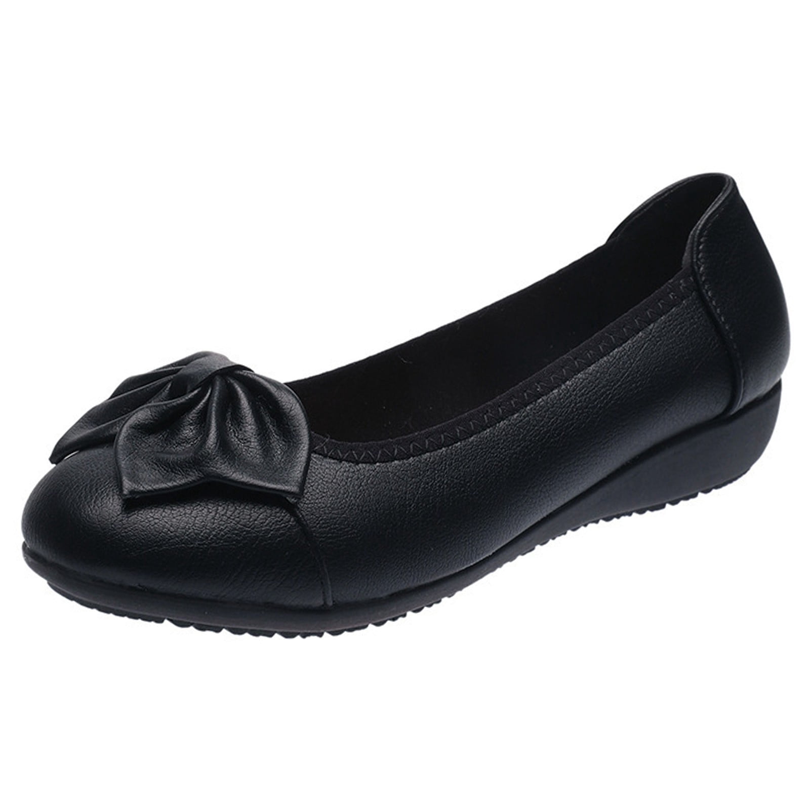AUDeals Women's Mesh Flats Round Toe Slip On Ballet Shoes Comfortable ...