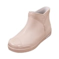 AUDeals Women's Short Ankle Rain Boots Waterproof Rubber Anti Slip ...