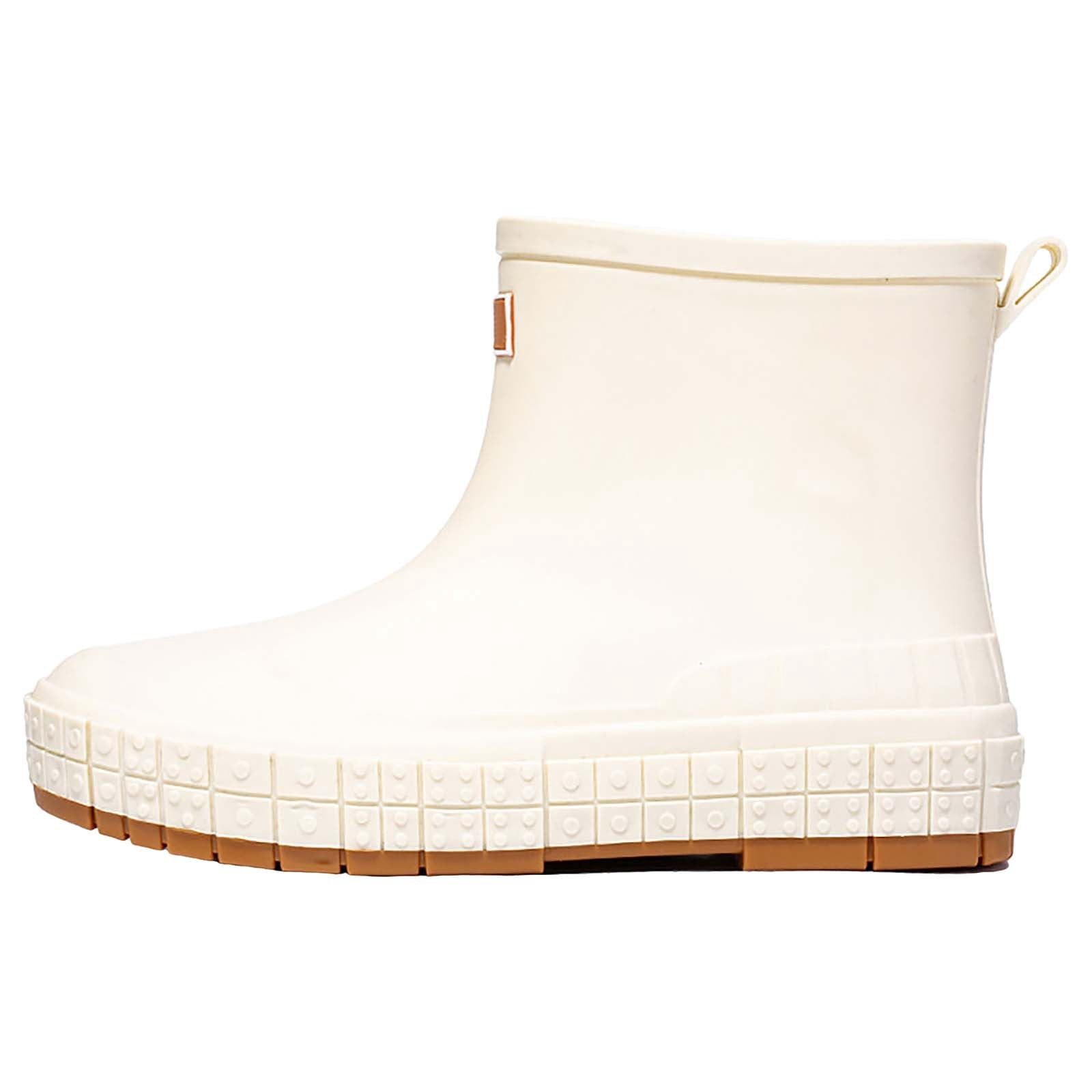 AUDeals Women's Short Rain Boots Waterproof Garden Boots Comfortable ...