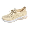AUDeals Womens Running Wide Toe Box Shoes Non Slip Tennis Gym Workout ...