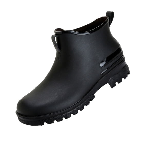 AUDeals Womens Short Rain Boots Waterproof Ankle Booties Comfortable ...