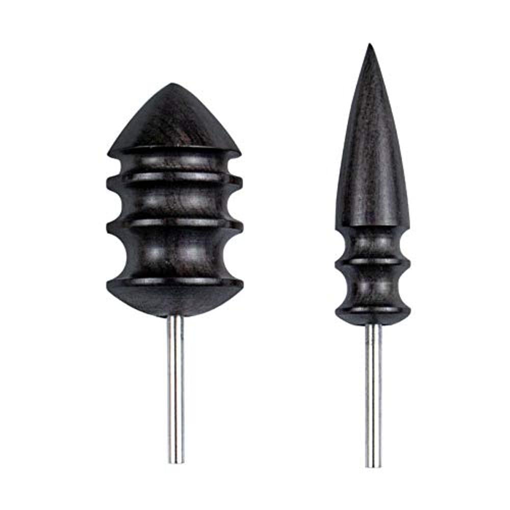2 Pack Leather Burnished Bits for Rotary Tools PU Leather Burnishing ...