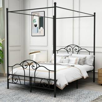 canopy bed frame only