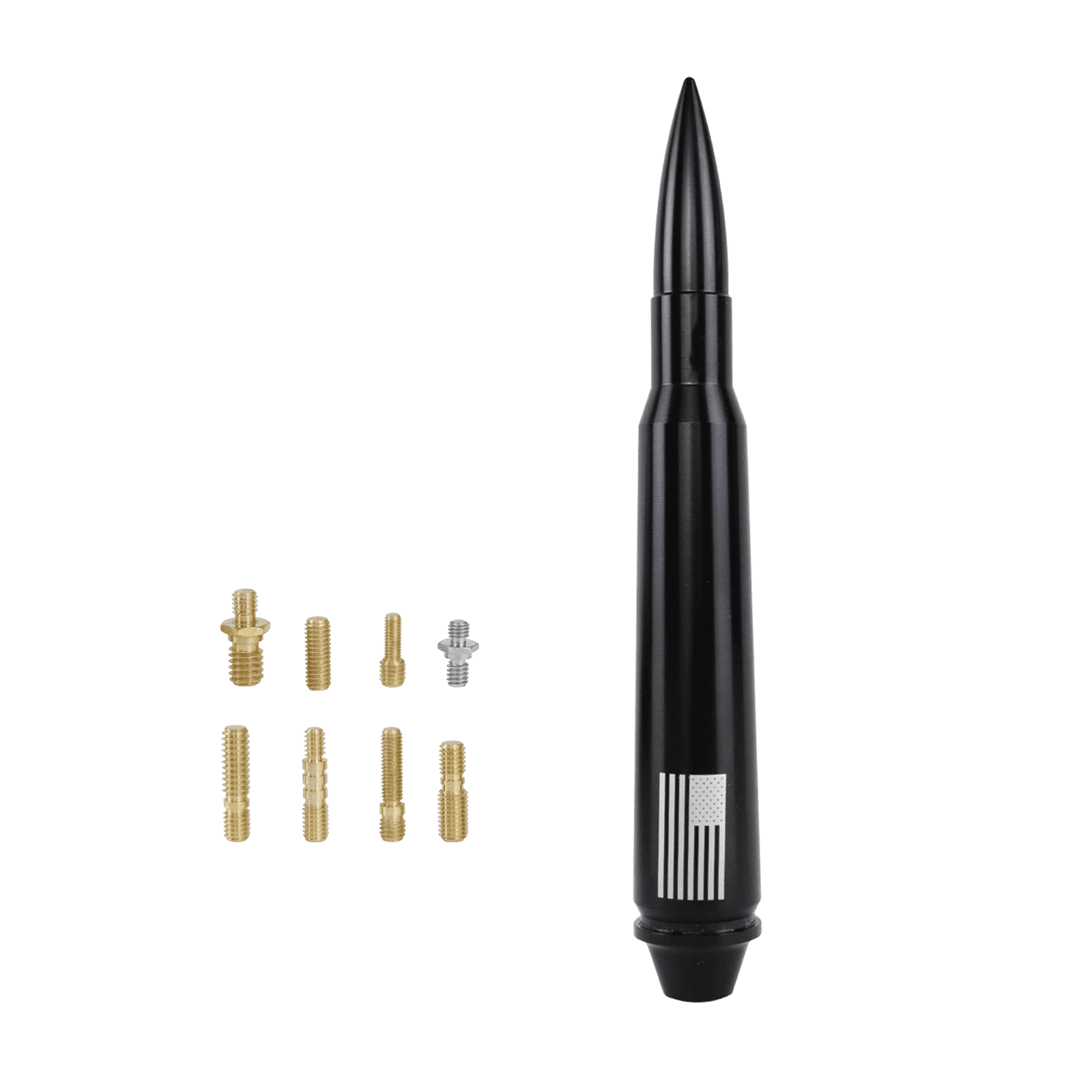 AUFER Antenna Short Bullet Aluminum Compatible with For JK JL TJ ...