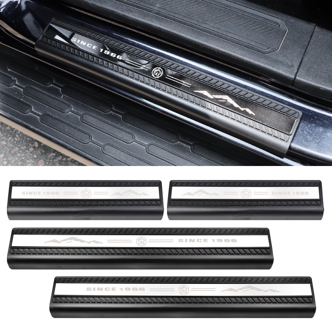 AUFER Door Sill Edge Entry Guards Door Sill Edge Scuff Plate Threshold ...