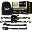 TorkStrap HD750 - Spring Loaded Cargo Tie Down Straps - 2250lb Strength ...