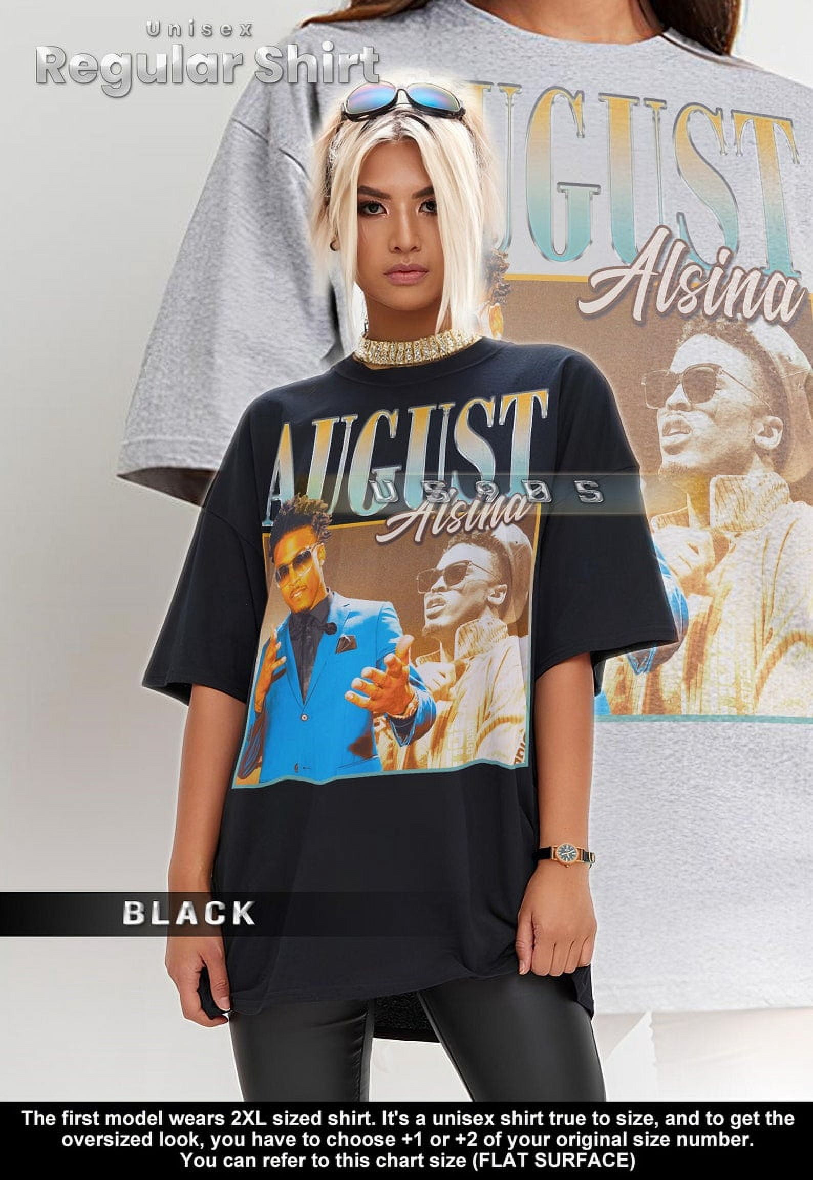 AUGUST ALSINA Shirt, August Alsina Vintage Shirt, August Alsina Retro ...