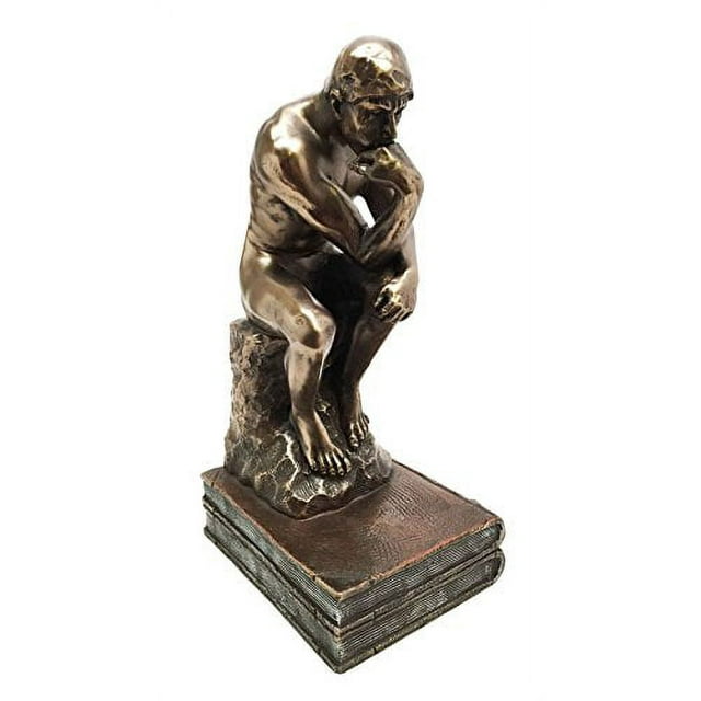 AUGUSTE RODIN LE PENSEUR THE THINKER SCULPTURE ACADEMIC SCHOLAR DEEP ...