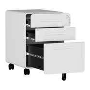 Best Choice Vertical Rolling File Cabinet w/ Rubberwood Frame, Locking ...