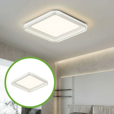 Miumaeov 55cm Double Heart Modern Ceiling Light with Remote Control LED ...