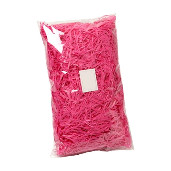 Pink Paper Shreds for Party Supplies Gift Wrapping and DIY Projects