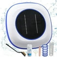 AUHomi Solar Pool Ionizer, Copper Ionss Swimming Pool Water Purifier ...