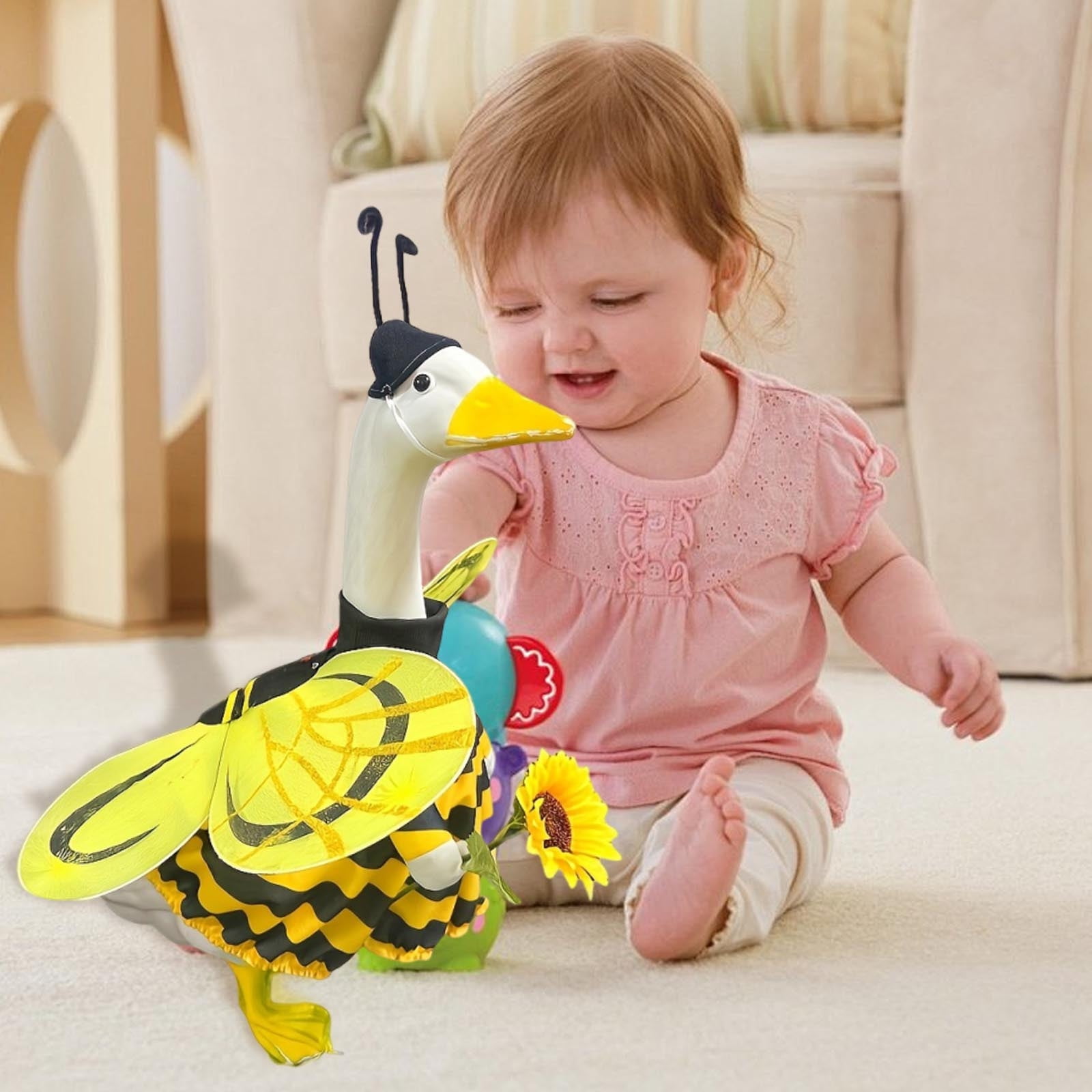 AUHomi Spring Bee Goose Outfit Lawn Porch Goose Clothes with Wings, 16 ...