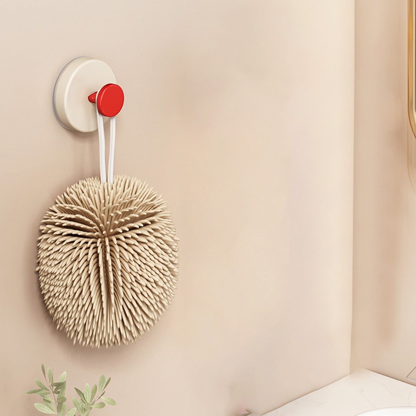 AUHomi Suction Cup Hooks, Shower Hooks, Wall-Mounted Hat Organizer ...