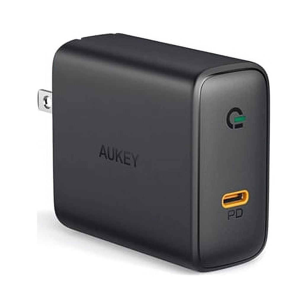 AUKEY 60W USB-C PD Charger with GaN Power Tech PA-D4 - Walmart.com