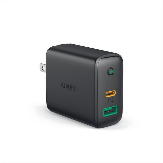 AUKEY PA-D1 Focus Mix 30W Dual-Port PD Charger with Dynamic Detect - Walmart.com