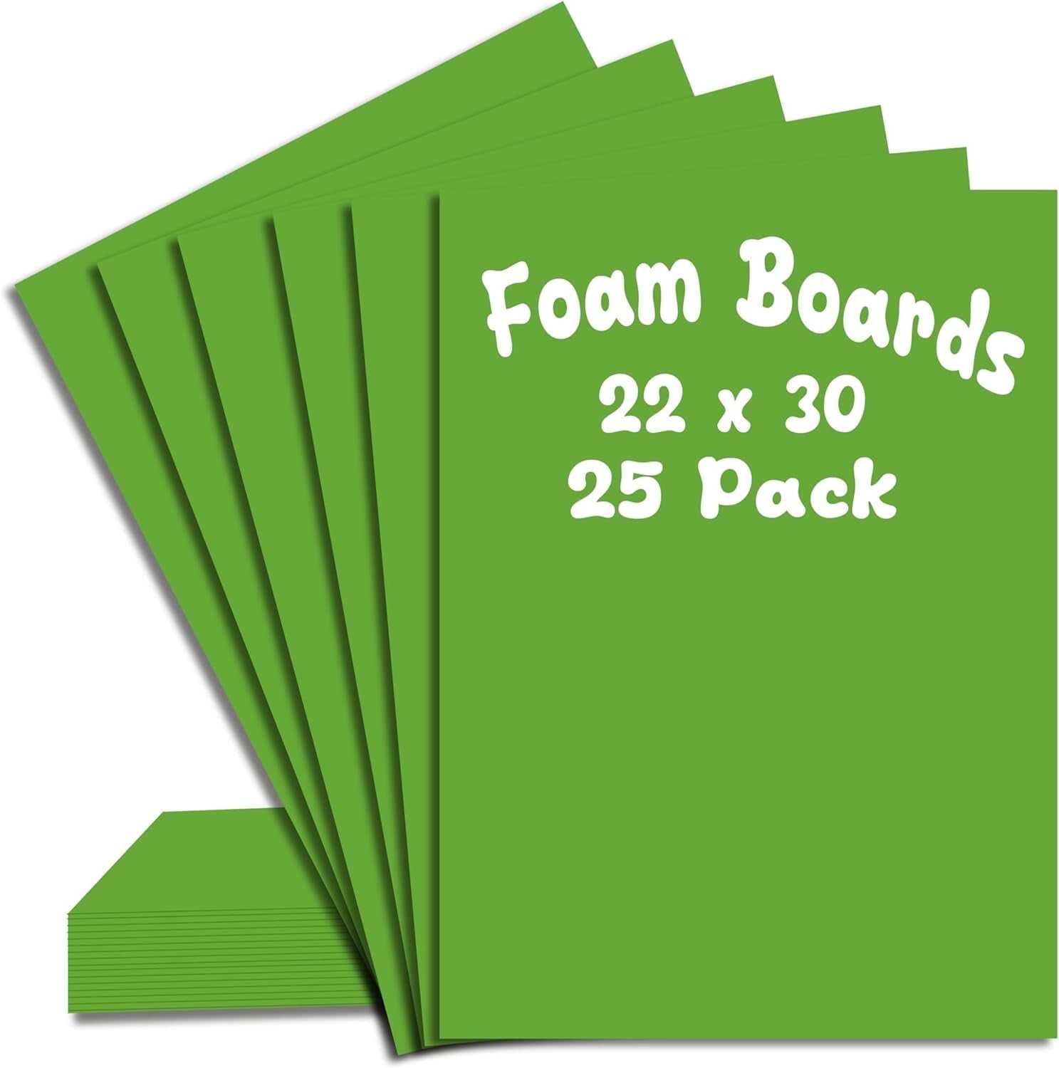 AUKSale Foam Poster Boards, 20 x 30 Inche, Green, 25 Count - Walmart.com