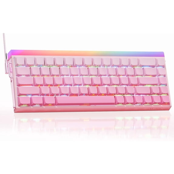 AULA Hero68 HE 60-Key Wired Hall Effect Gaming Keyboard, RGB, Rapid ...