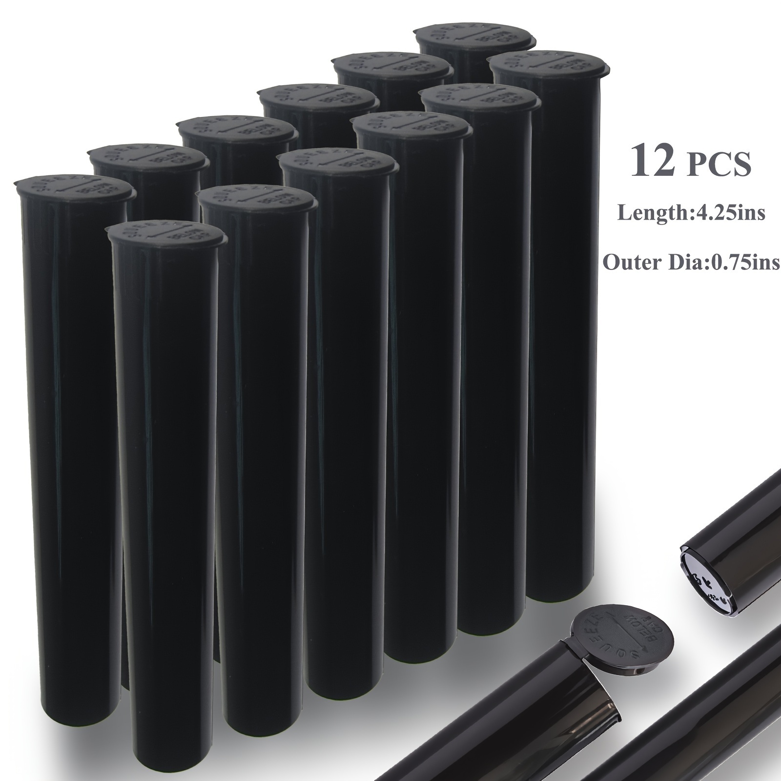 AUMIY 12 PCS Tube Containers Pill Holder Medicine Tiny containers ...