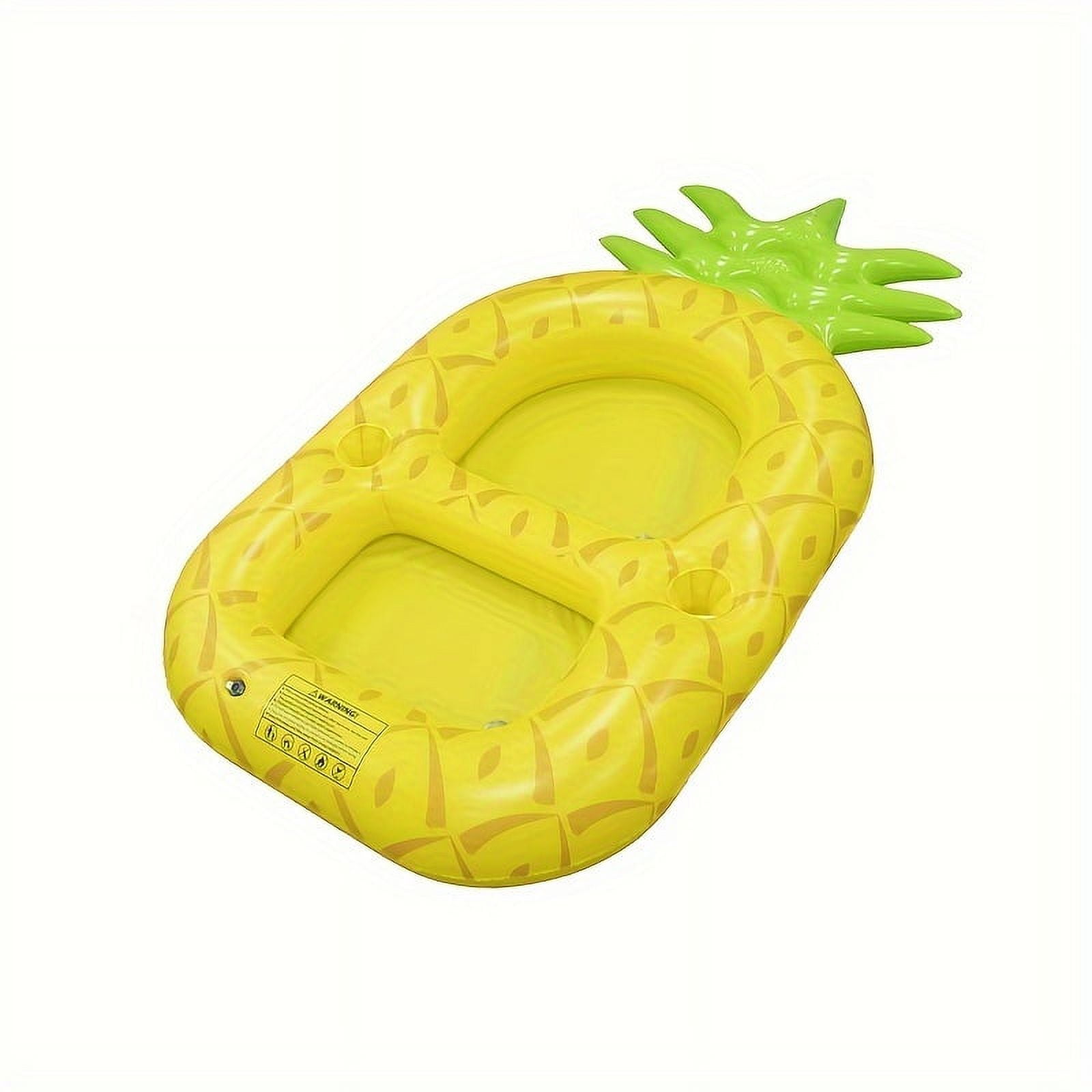 AUMIY 1PC Inflatable Pineapple Drink Cooler PVC Pool Float Beverage Bar ...