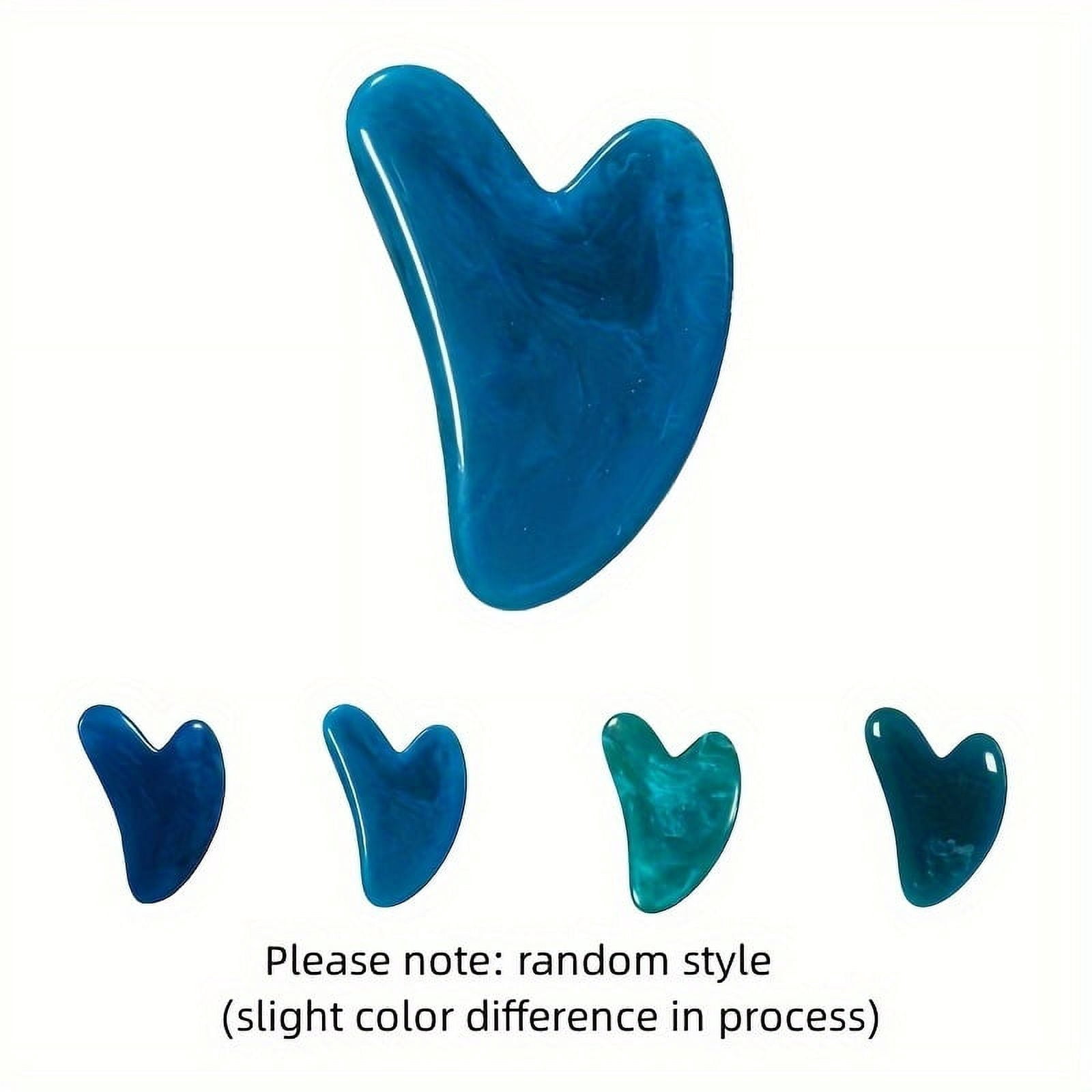 AUMIY AUMIY 1pc Heart-Shaped Gua Sha Facial Massage Tool - Relieves ...