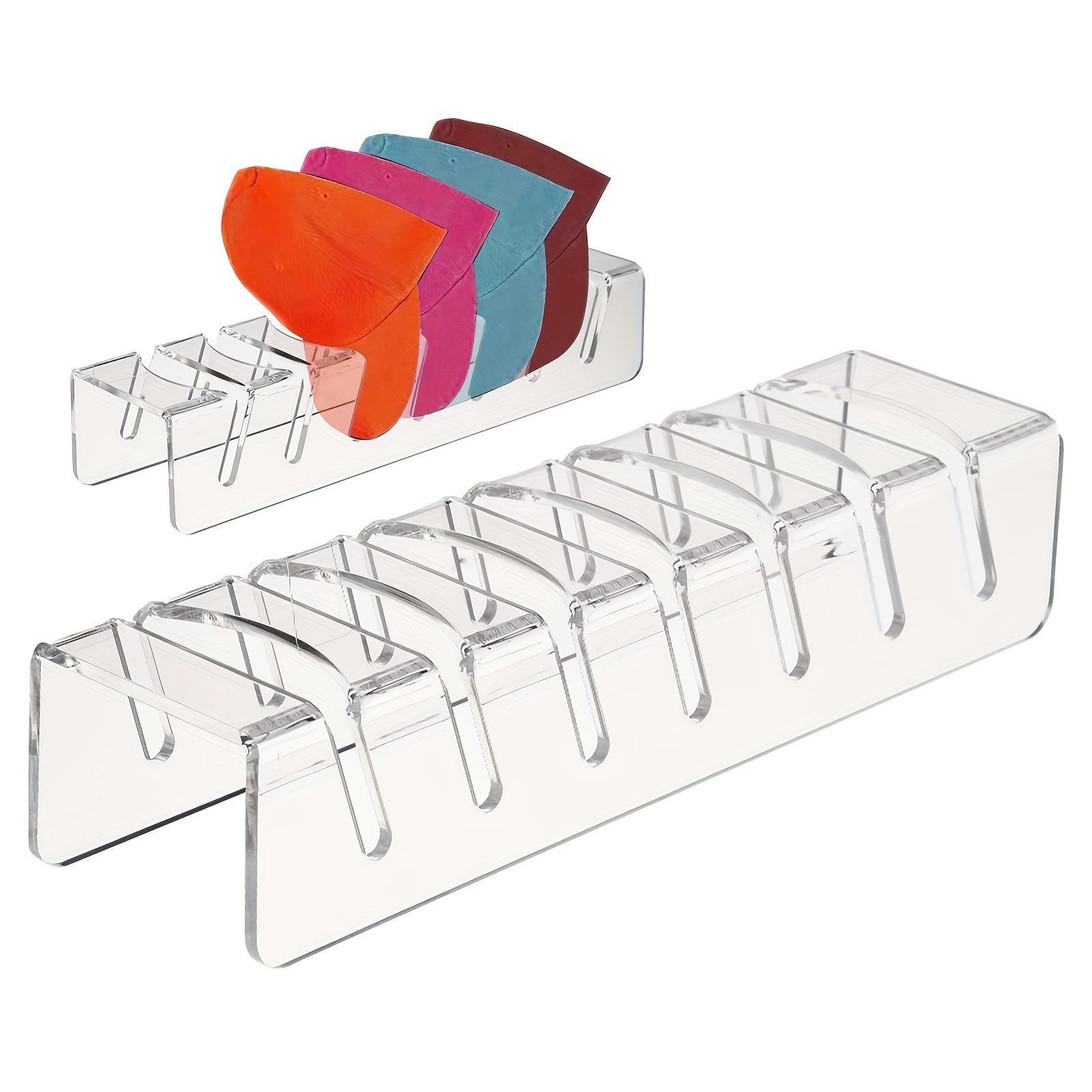 AUMIY 1pc Premium Acrylic Hat Stand - Effortless No-Install Organizer ...