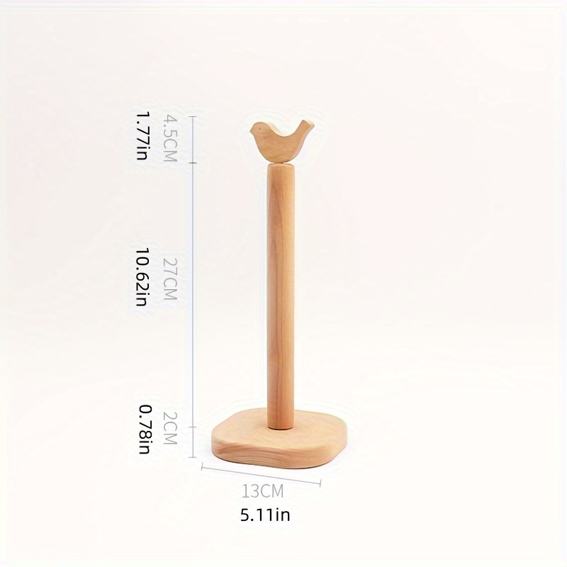 AUMIY 1pc Wooden Animal Head Tissue Holder Paper Towel Stand Facial ...