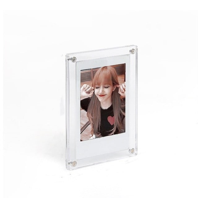 AUMIY 3-InchPhoto Frame Magnet Design Polaroid Photo Frame Mini Acrylic ...