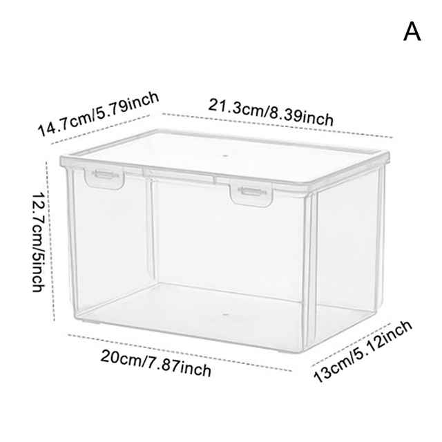 AUMIY Bread Container Storage Box Dispenser Keeperloaf Case Toast Cake ...