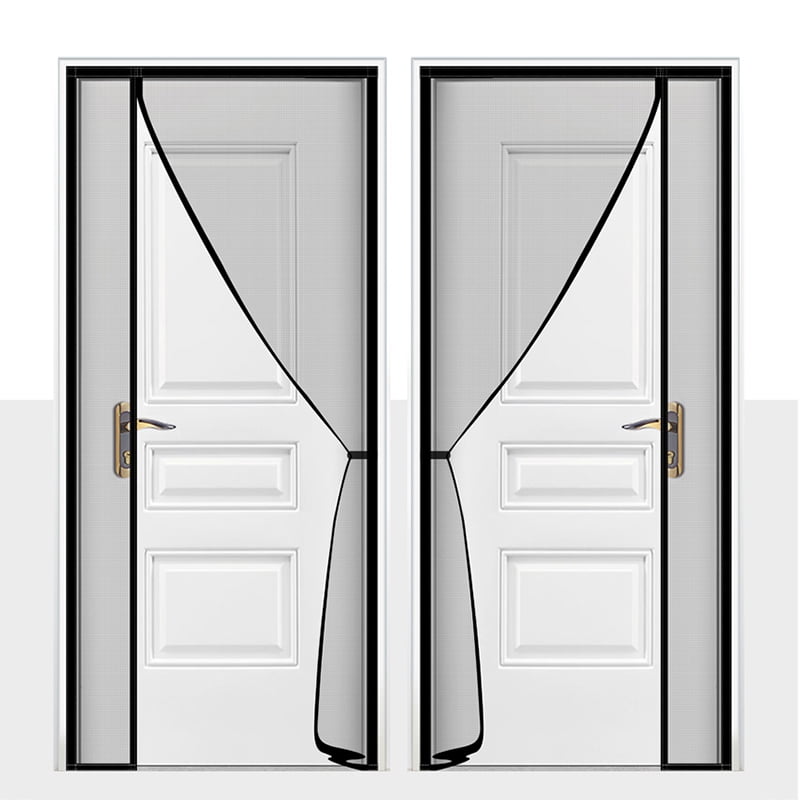 AUMIY DTGJ Side Open Magnetic Door Screen Mosquito Net Custom Size ...