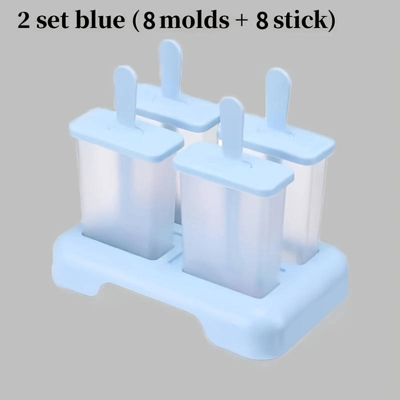 AUMIY ”Eco-Friendly” 2-Piece Bpa-Free Popsicle Maker Kit - Reusable Ice ...