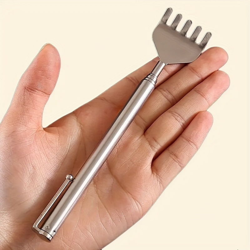 AUMIY Ergonomic Back Scratcher with Non-Squeaking Teeth Extends to 19. ...