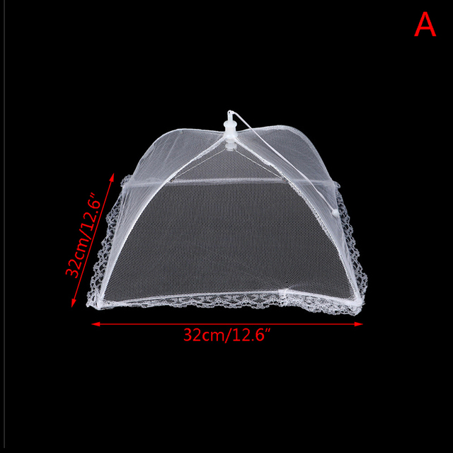 AUMIY Food Covers Mesh Foldable Kitchen Anti Fly Mosquito Tent Dome Net ...