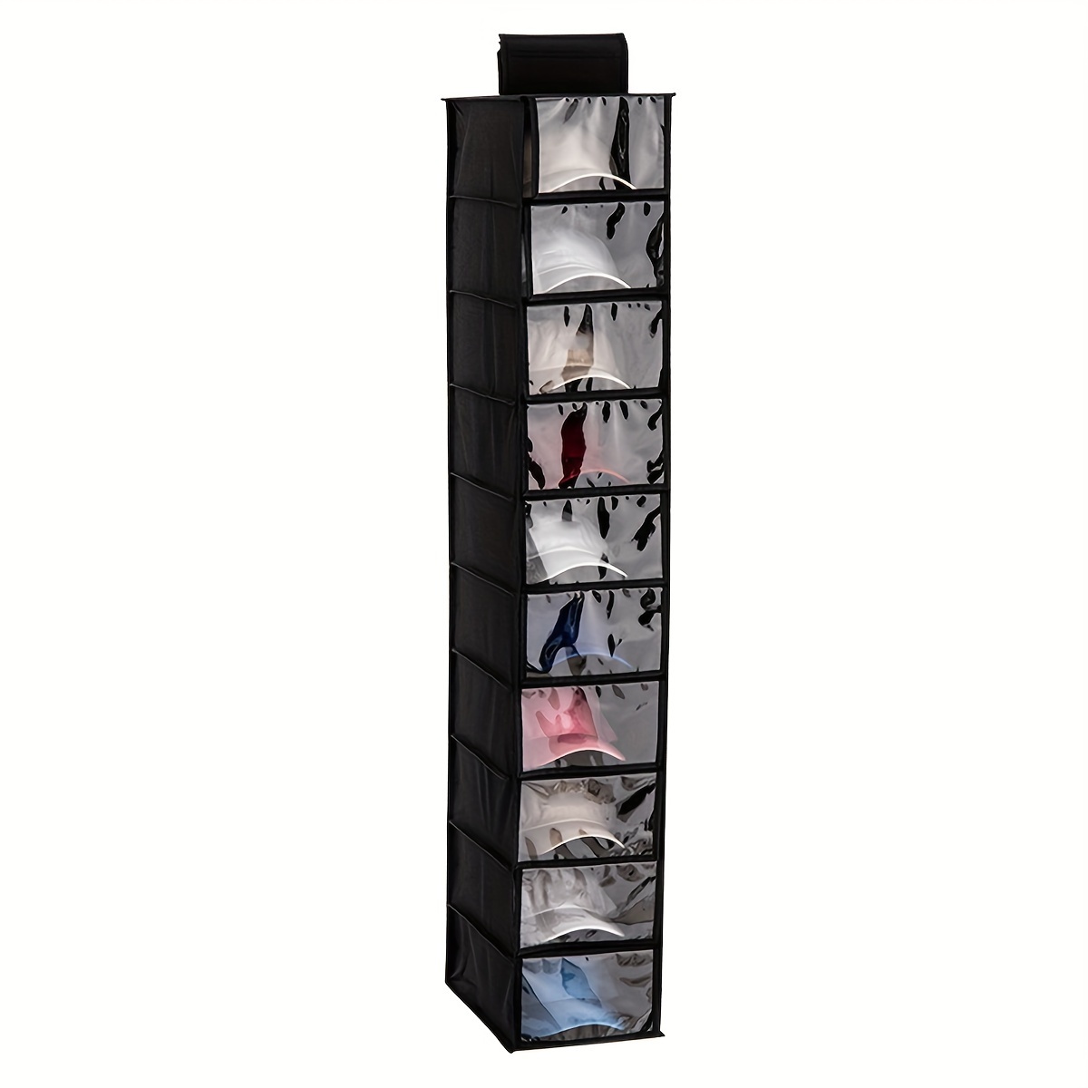 AUMIY Hat Rack 10 Shelf Hat Rack Organizer for Baseball Caps Display ...